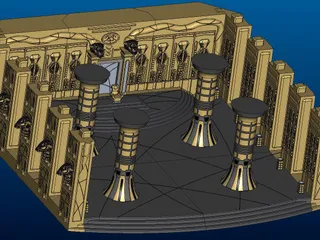 Stargate Diorama by Martin | Download free STL model | Printables.com