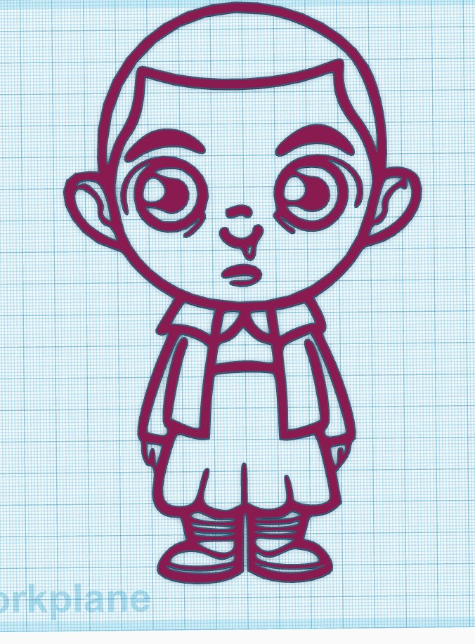 ELEEVEN STRANGER THINGS CHIBI wall art by Ogama Industries | Download ...