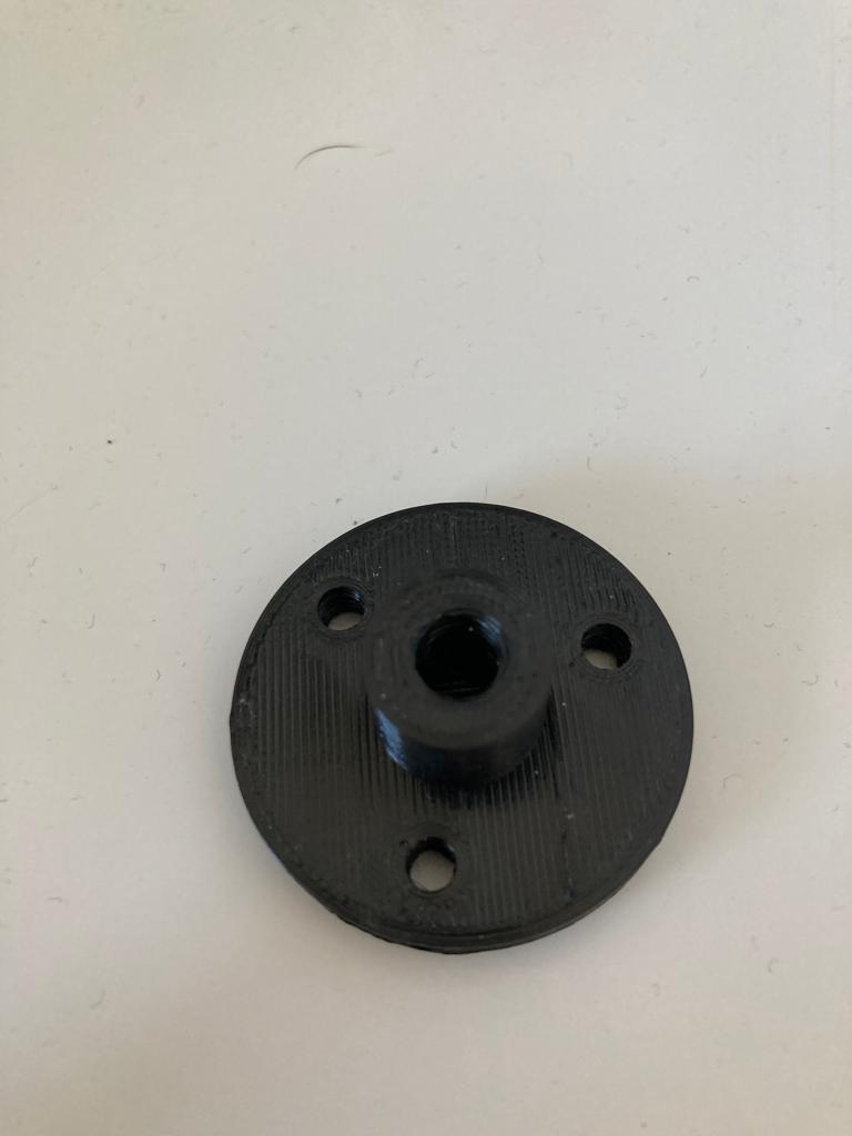 Flange nut | threaded rod m8 by CoffeeCatHD | Download free STL model ...