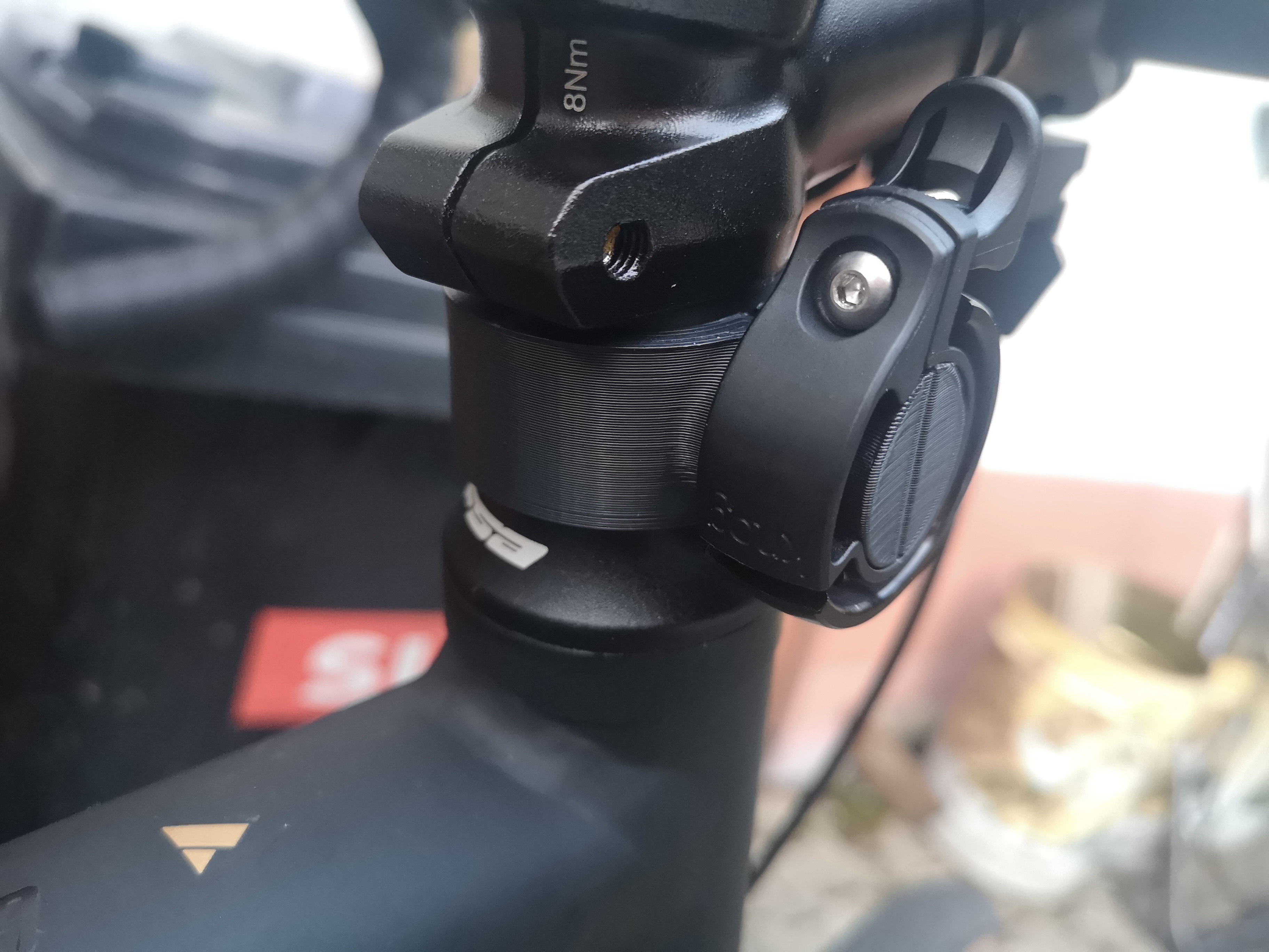 Bicycle bell holder for Headset spacers by Sidious 01 | Download free ...