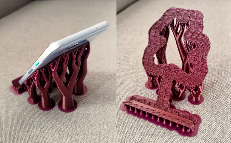 Tree Phone Stand: Organic Supports Demonstration by phi.gl | Download ...