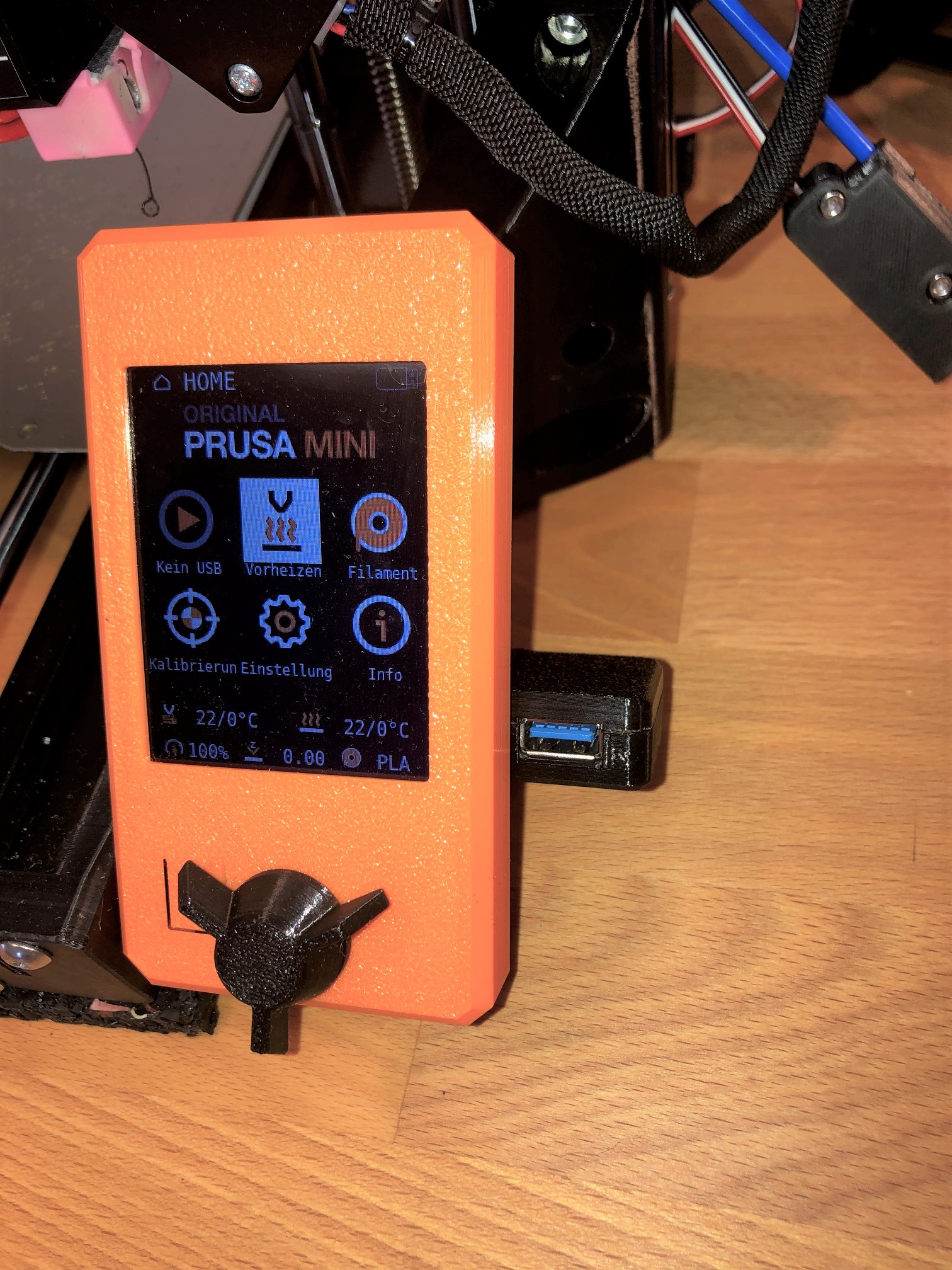 Prusa Mini USB and Z-Axis Support Brace by Meister Joda | Download free ...