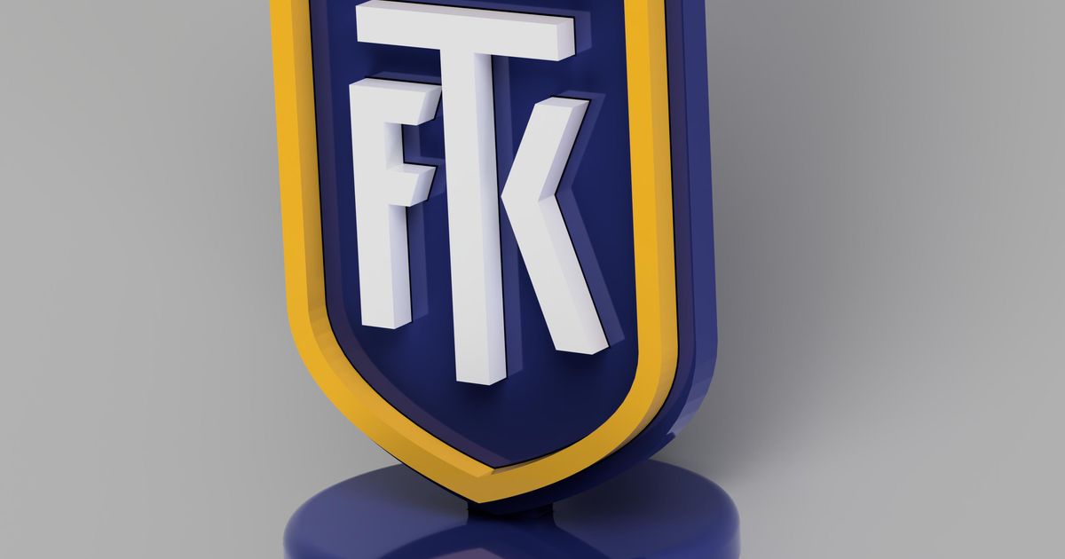 Nové logo FK Teplice - malé by FK Teplice | Download free STL model ...