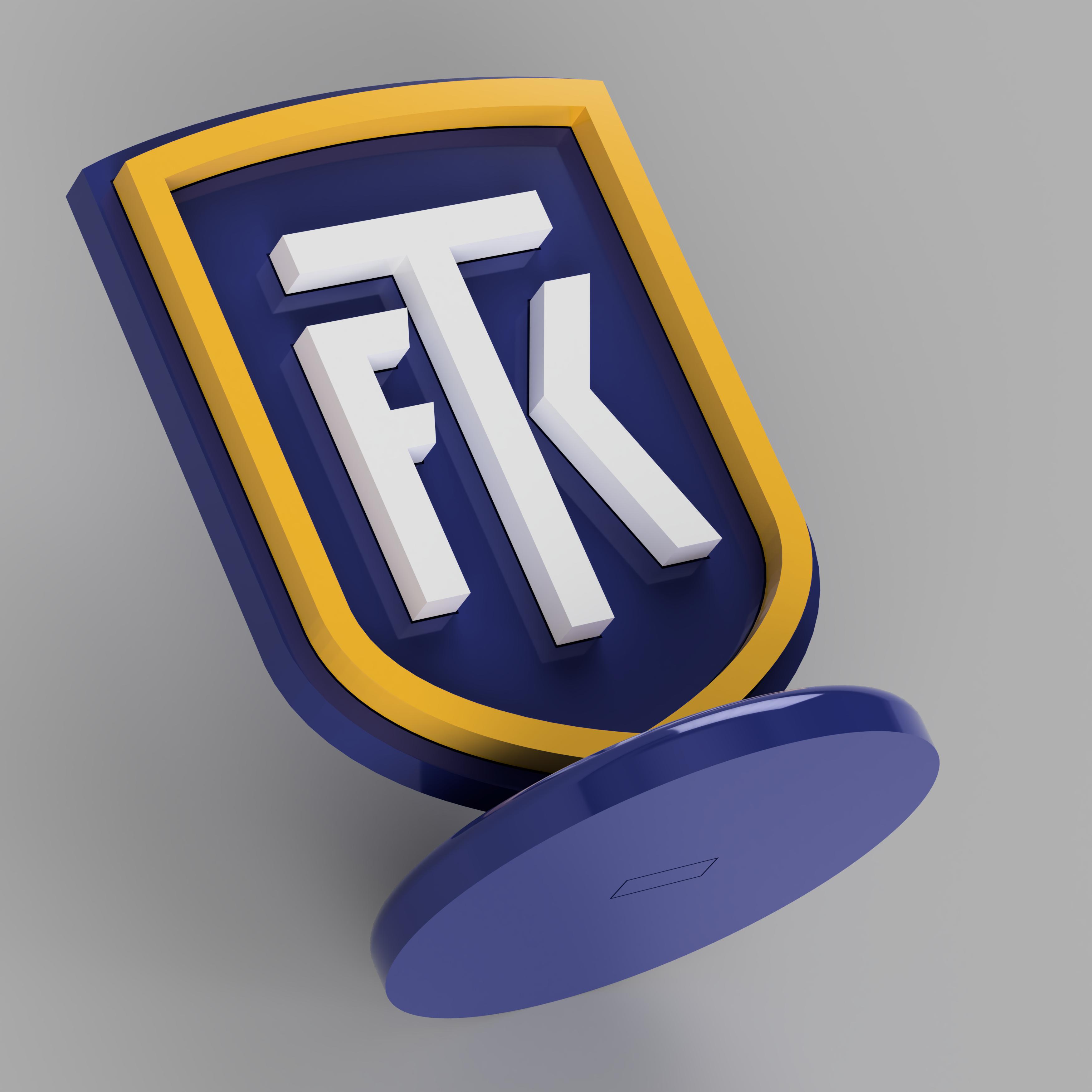 Nové logo FK Teplice - malé by FK Teplice | Download free STL model ...