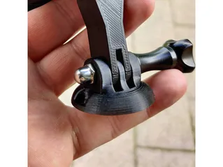 Flashlight holder with gopro mount by Von Plaf | Download free STL ...