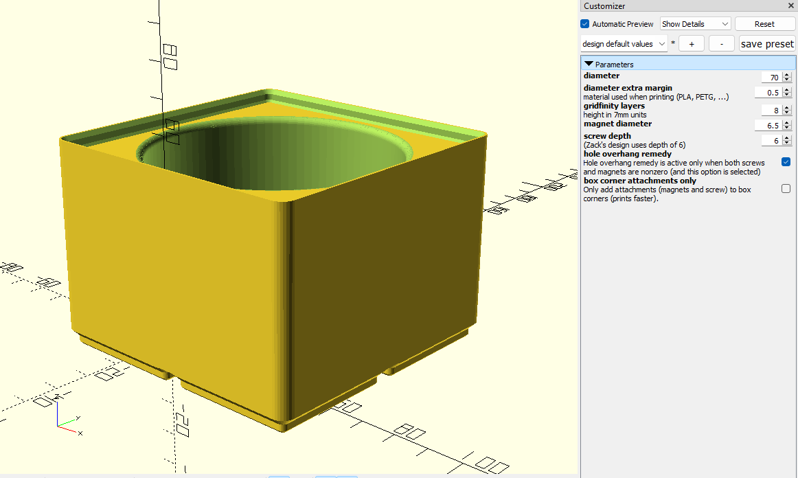 Gridfinity Parametric Bottle Bin by Utopioneer | Download free STL model | Printables.com
