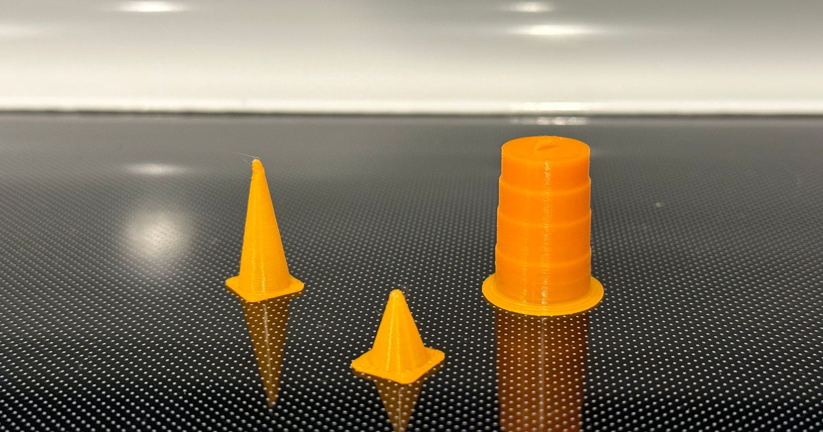 Traffic Cones - Short - Tall - Barrel by LilFish06 | Download free STL ...