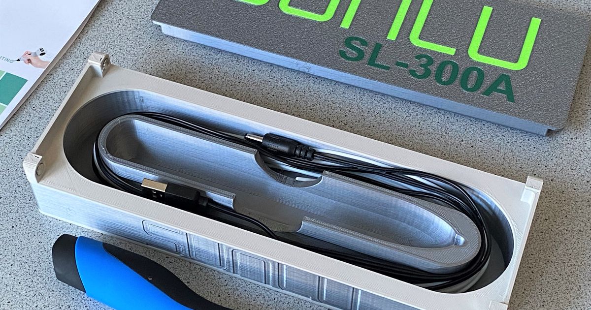 Case for SUNLU 3D Printer Pen SL-300A by Tritschi | Download free STL ...