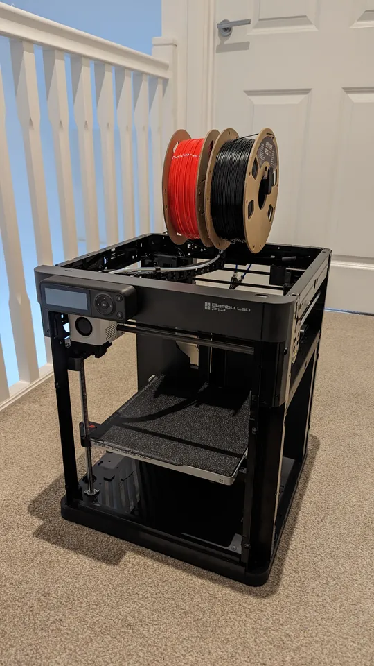 Bambu Lab P1P Dual Top Spool Holder by CUBEIFY | Download free STL ...