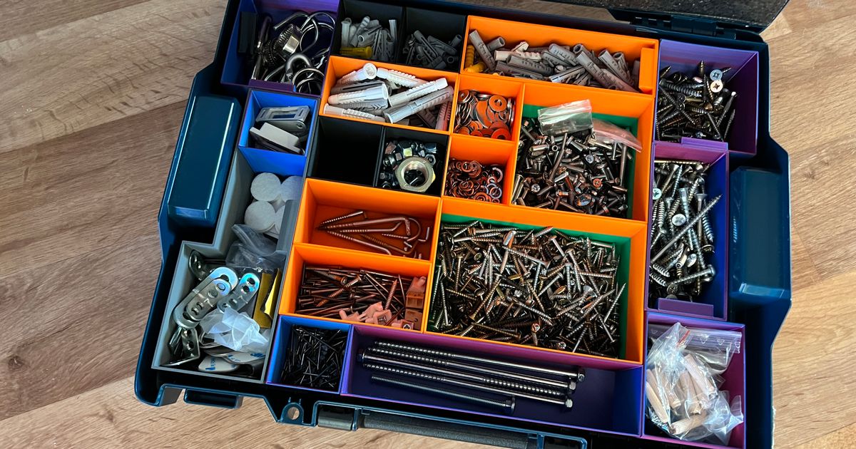 Bosch Insert L-Boxx 102 Gen. 4 UPDATED by Max | Download free STL model ...