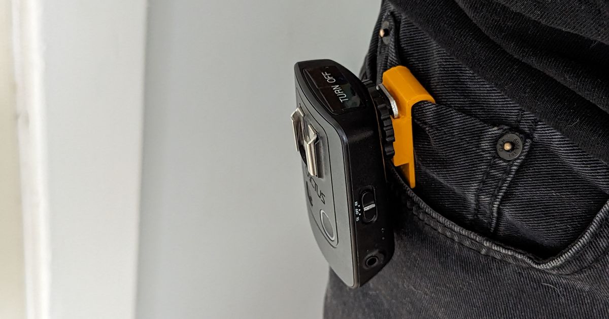 Cold Shoe Pocket Clip by 3DSpenny | Download free STL model ...