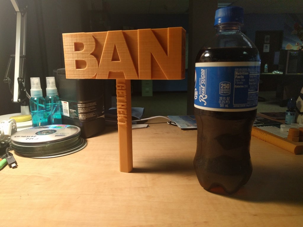 Rainbow Six Seige Ban Hammer von JP Powers | Kostenloses STL-Modell ...