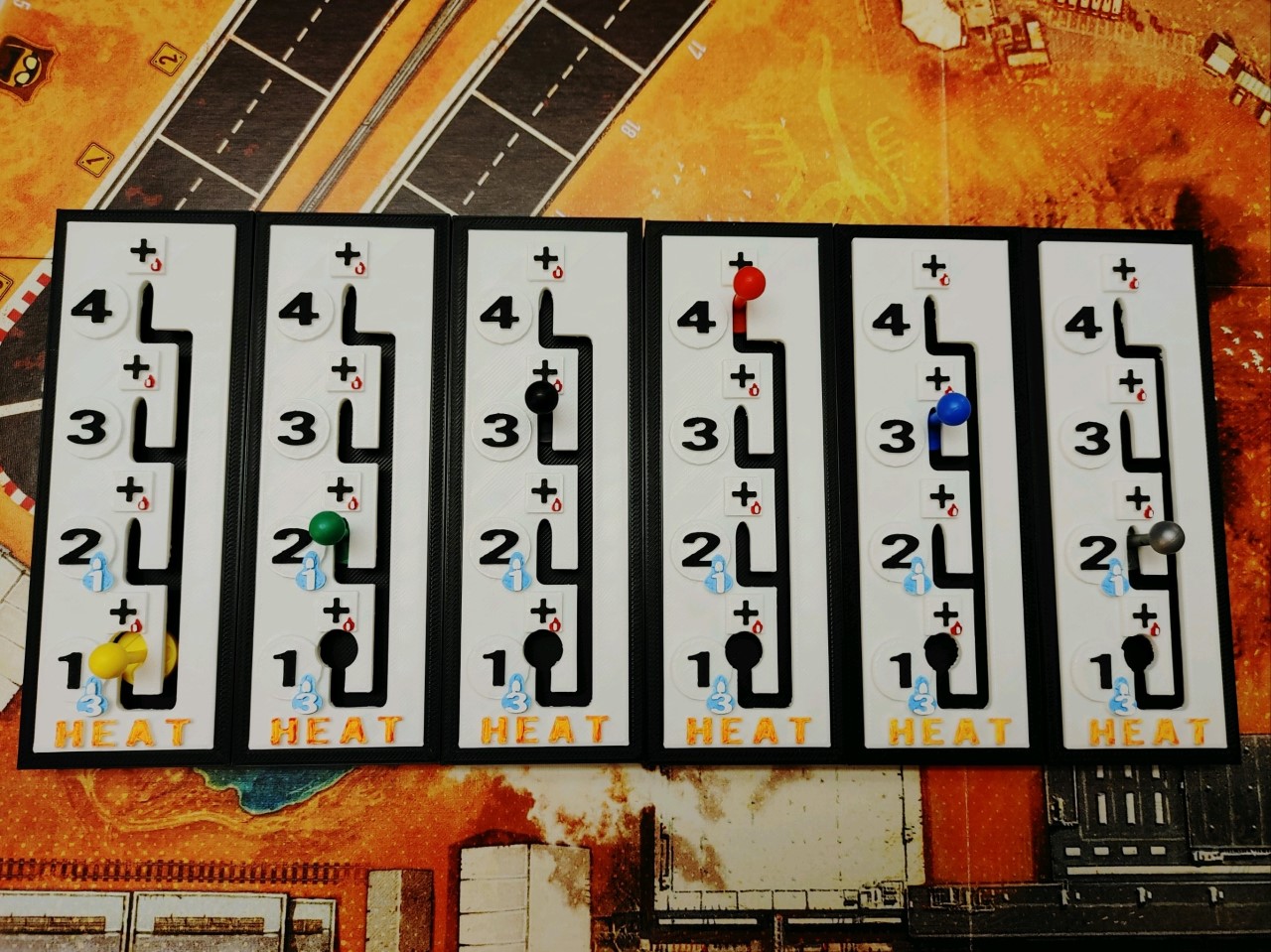 Gear Shift Box for Heat Board Game by LDub | Download free STL model ...