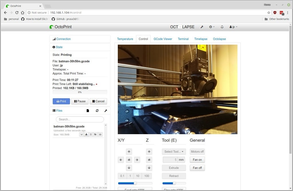 Prusa i3 MK3 PiCam v2 X-Axis Motor Mount by JP Powers | Download free ...