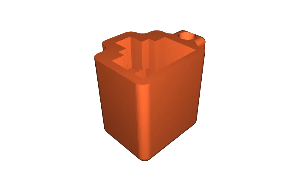 RJ45 cover connector by Terion | Download free STL model | Printables.com