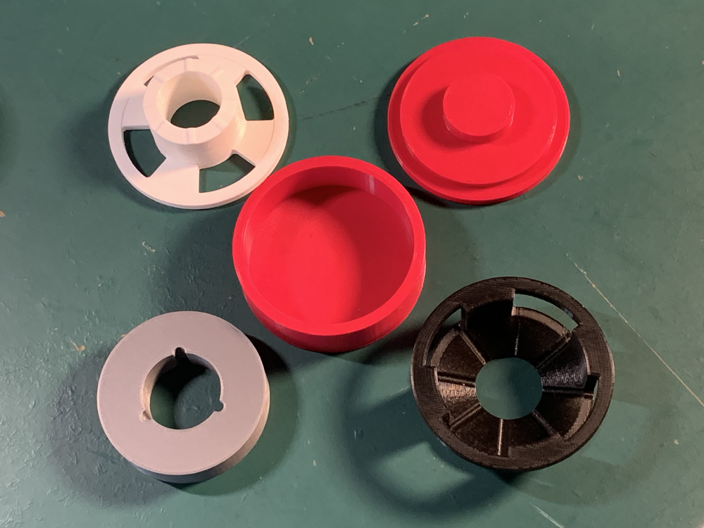 3D DIY groved bearing 22*26*7 by 4XS | Download free STL model ...