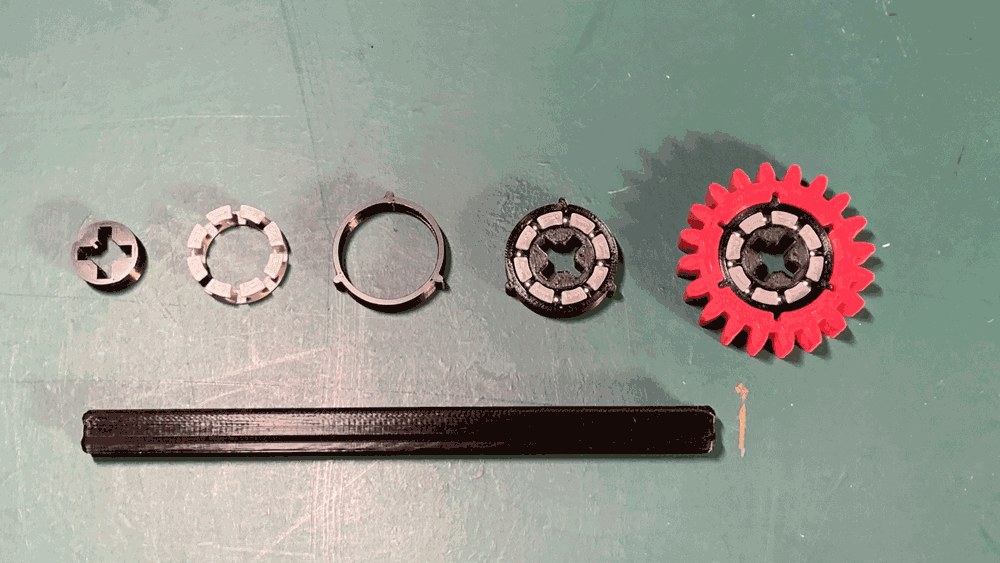 3D DIY groved bearing 22*26*7 by 4XS | Download free STL model ...