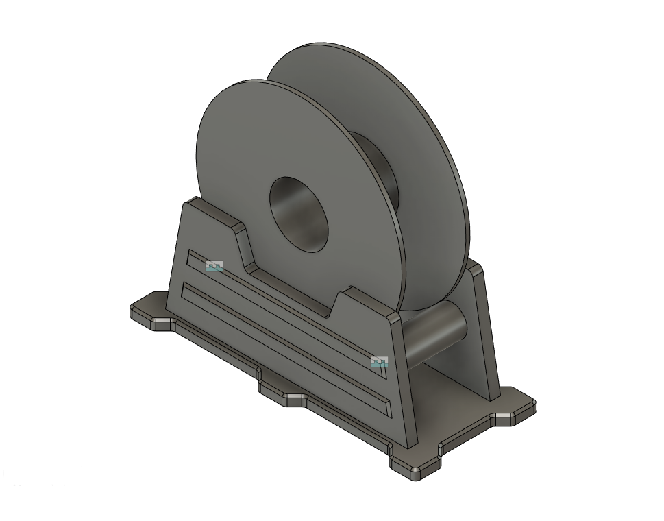 Filament spools holder by Daniel E. | Download free STL model ...