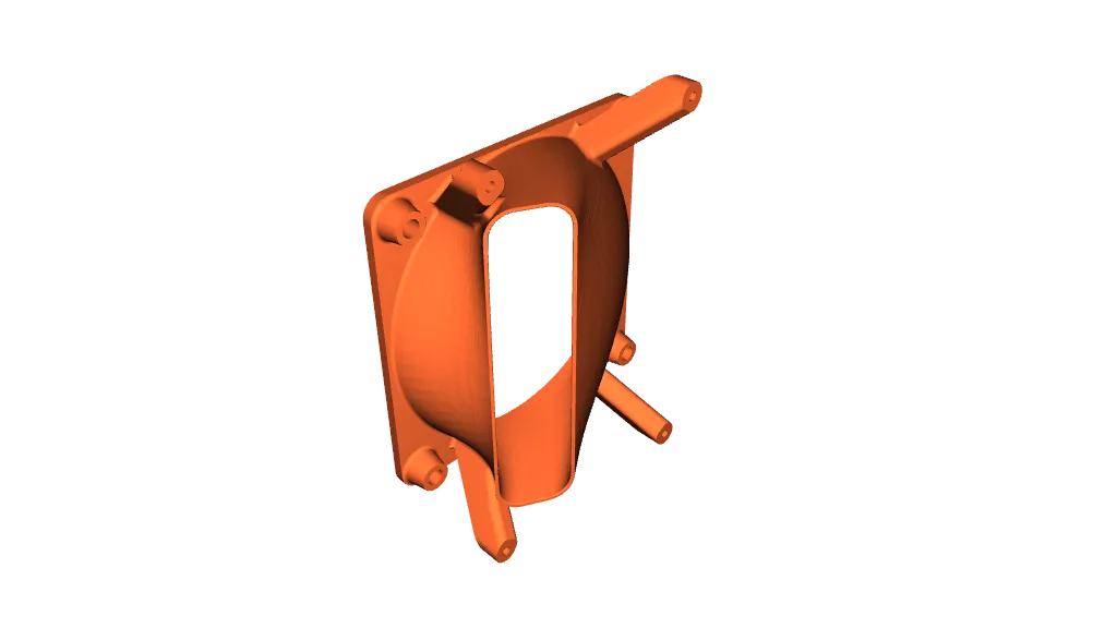 120mm fan duct for BTT Octopus. by T1-Habit | Download free STL model ...