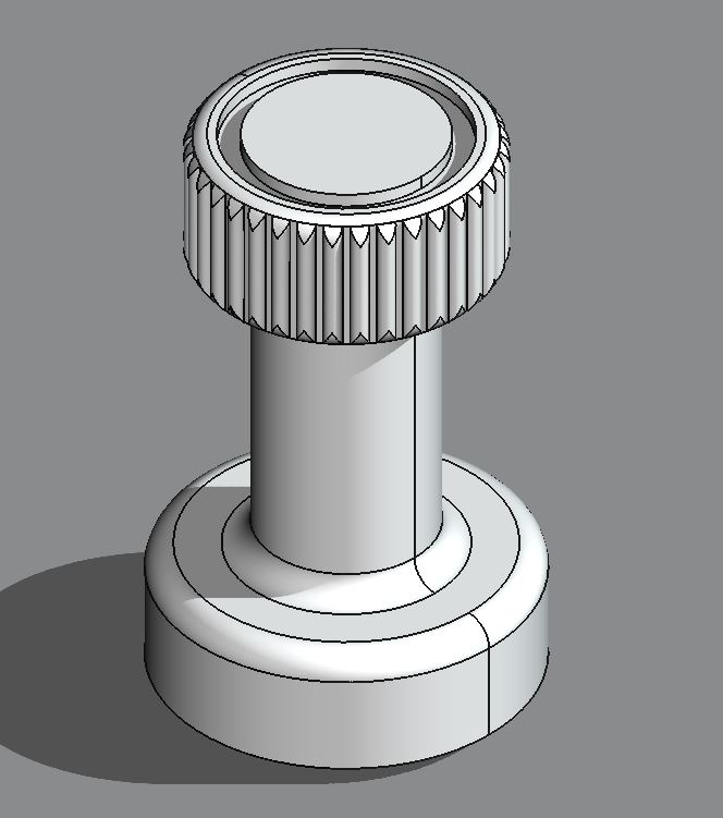 Airbus A320 FCU Speed Knob por Mark Ayton [MANTOGA] | Descargar modelo ...