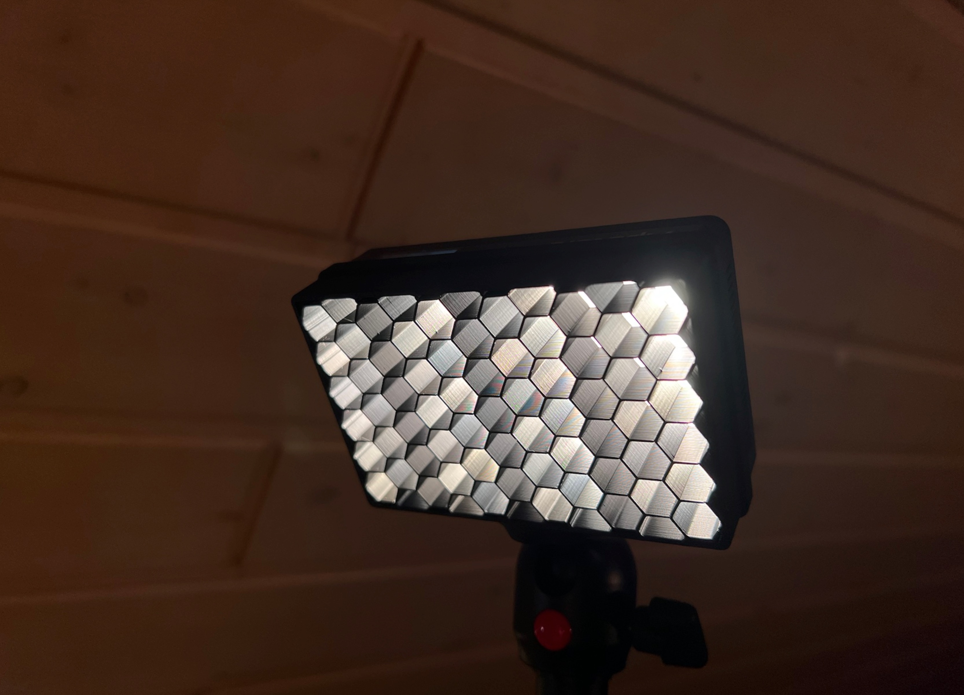 Honeycomb Grid Light Modifier For Aputure Mc By Rocketgonzo