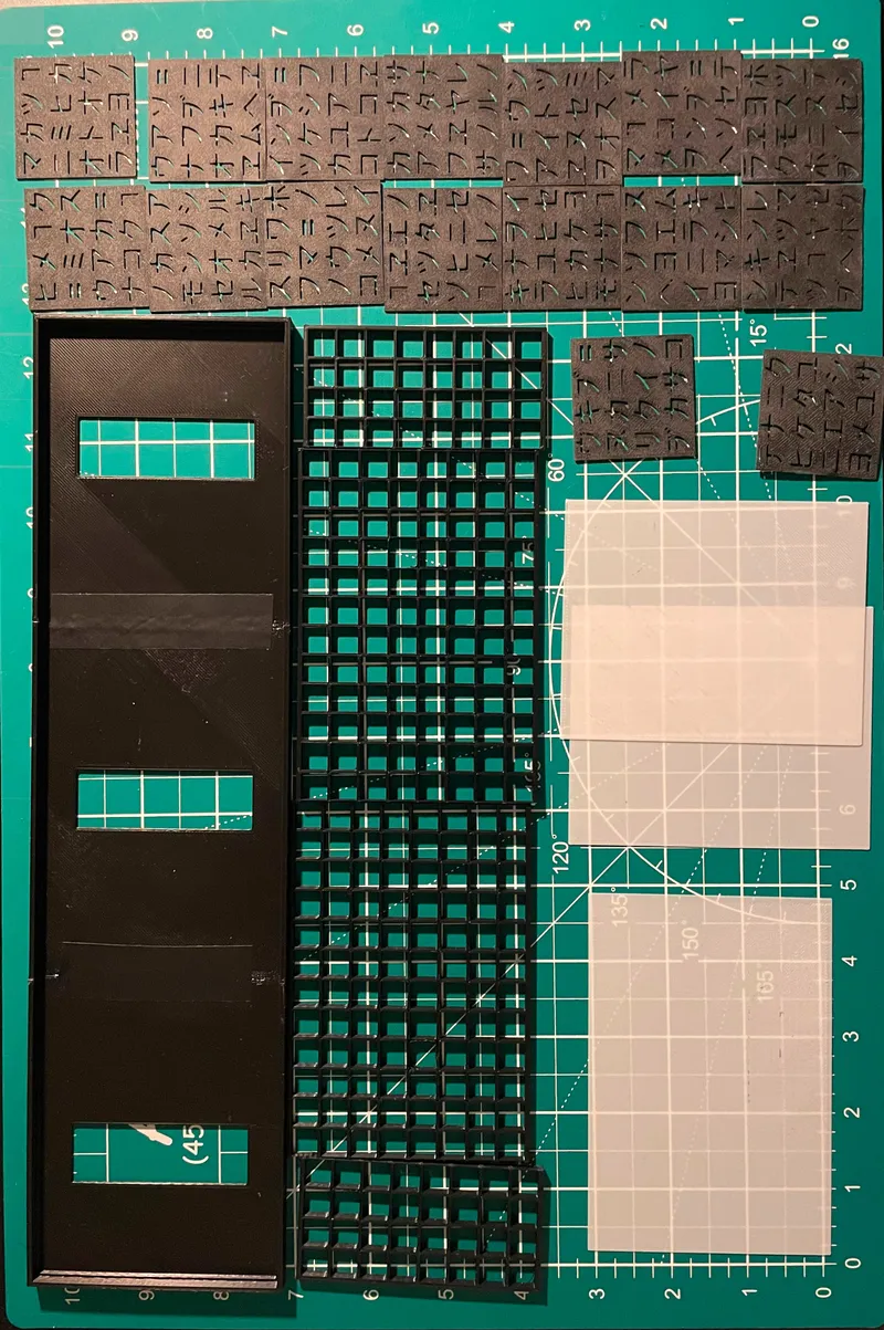 Matrix Pixel Rain by andy-k-to | Download free STL model | Printables.com