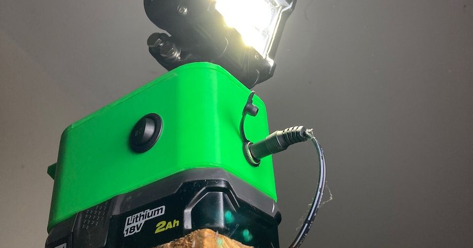 Ryobi Emergency Light by Ben Nelson | Download free STL model ...