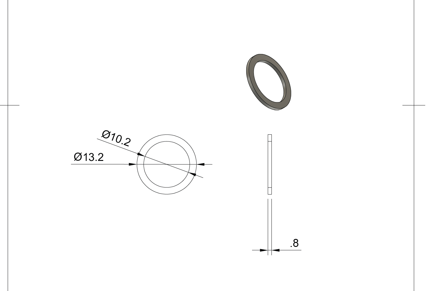 Robak 2 Gear Mesh Shim Washers by robaki | Download free STL model ...