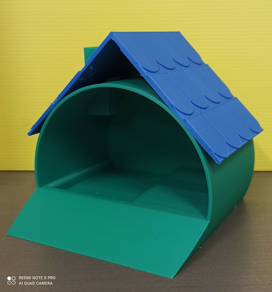 small house for snail by jacknife1962 | Download free STL model ...
