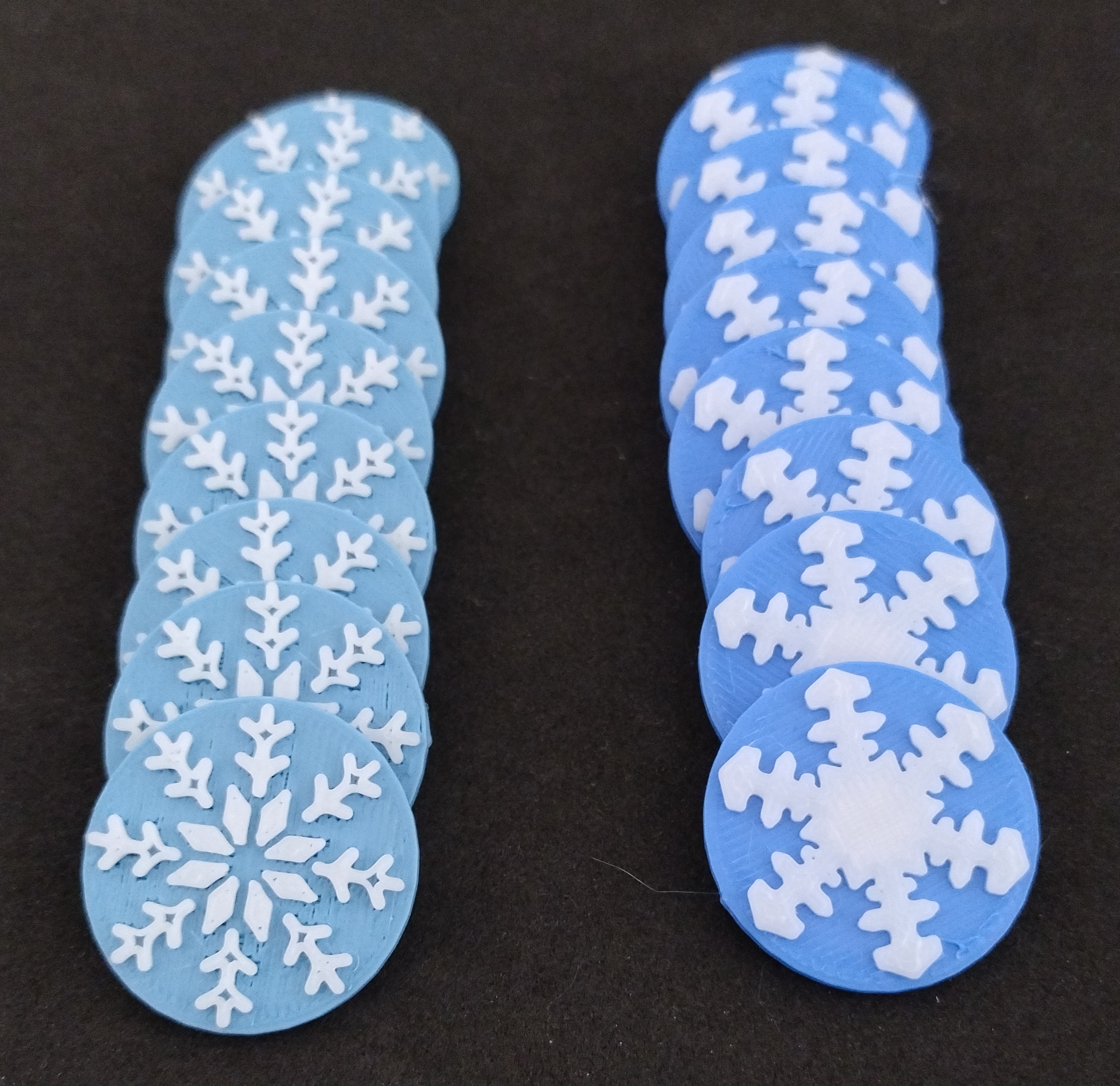 WINTER STL BOARD GAME TOKENS by pintando minisdejuegos | Download free ...