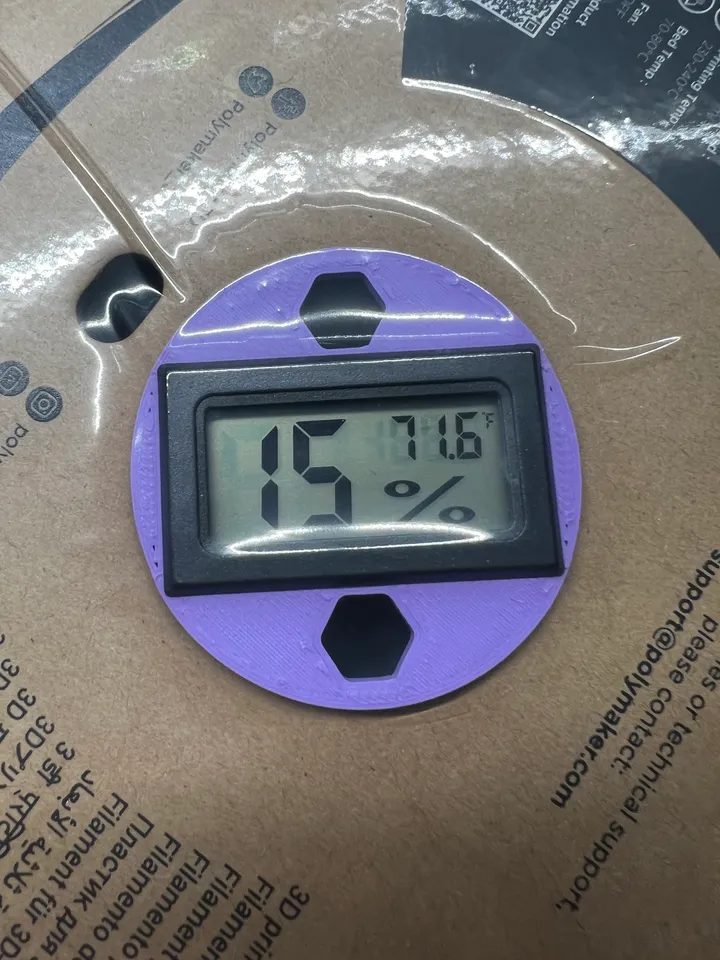 Dry Bag Humidity Display Insert by Aesth3tix | Download free STL model ...