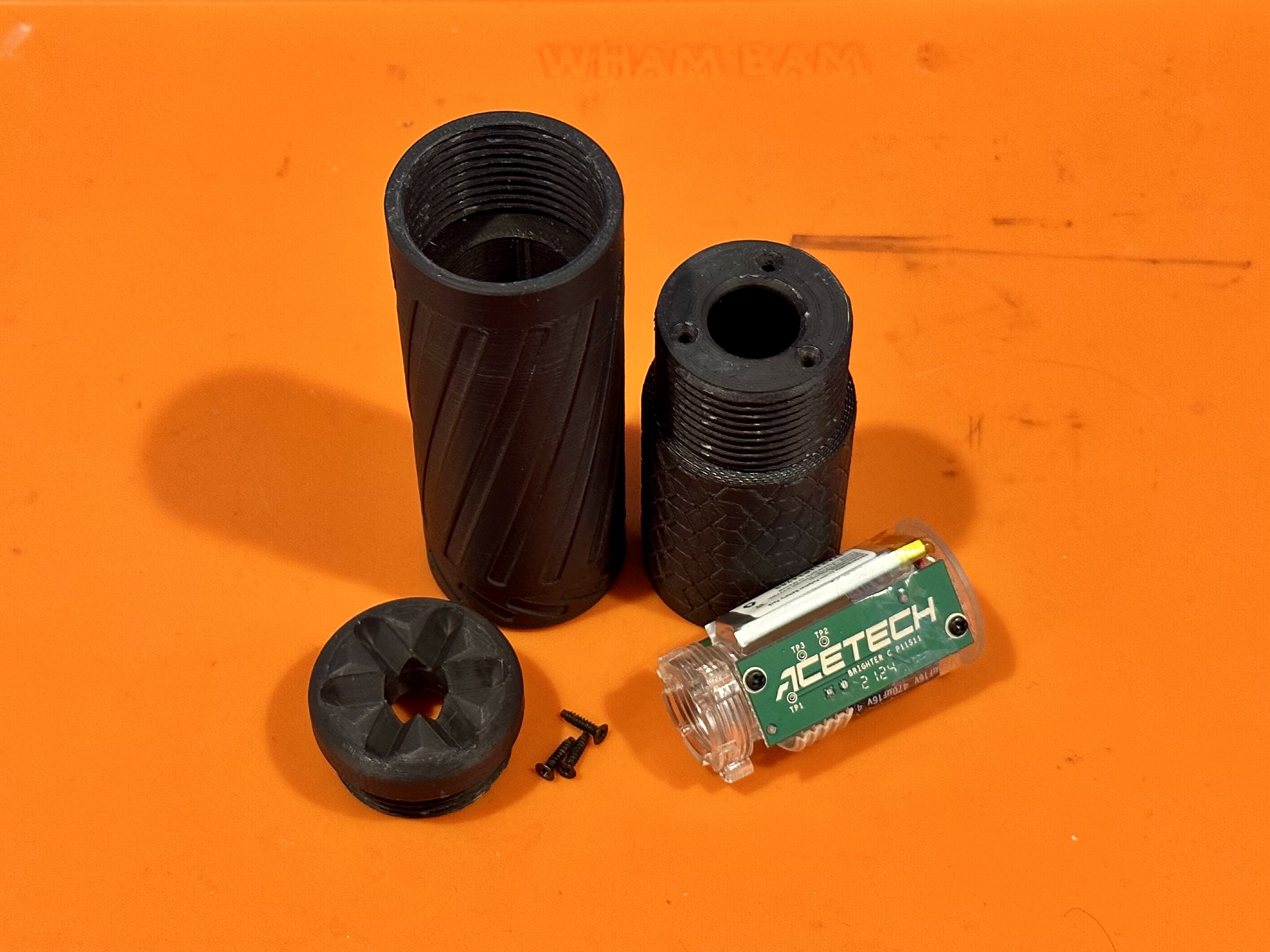 Long Mock Suppressor (requires tracer unit with threads) by Zodiase ...