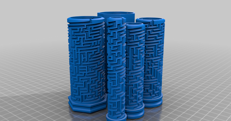 Russian Doll Maze Puzzle (Remix) by Tekjock | Download free STL model ...