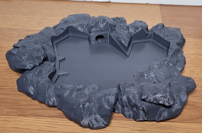 Crystal thing - Rock Base Remix by Tekjock | Download free STL model ...