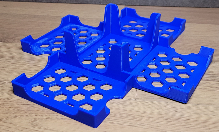 Skip-Bo Card Rack by Tekjock | Download free STL model | Printables.com