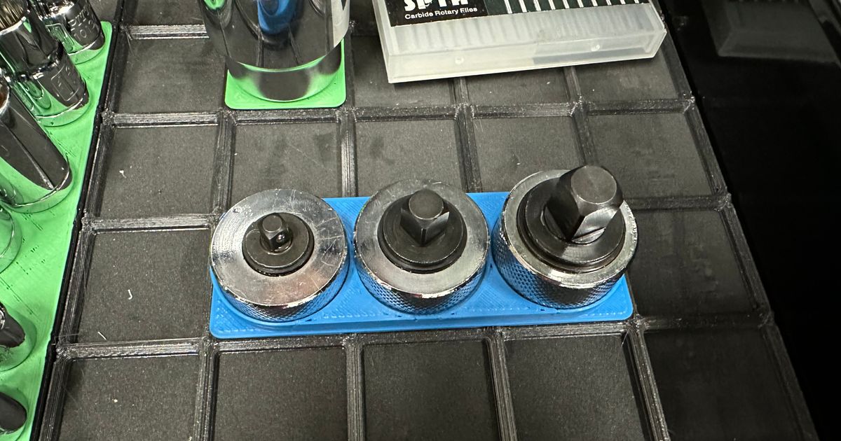 Gridfinity Thumbwheel ratchet set holder by YucA | Download free STL ...