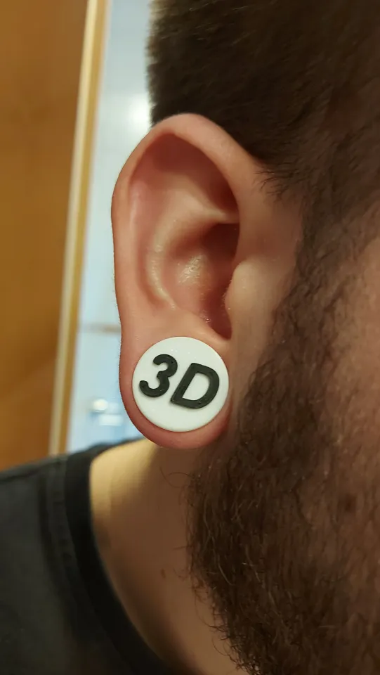 20 mm ear plugs tunnels by Patrik | Download free STL model ...