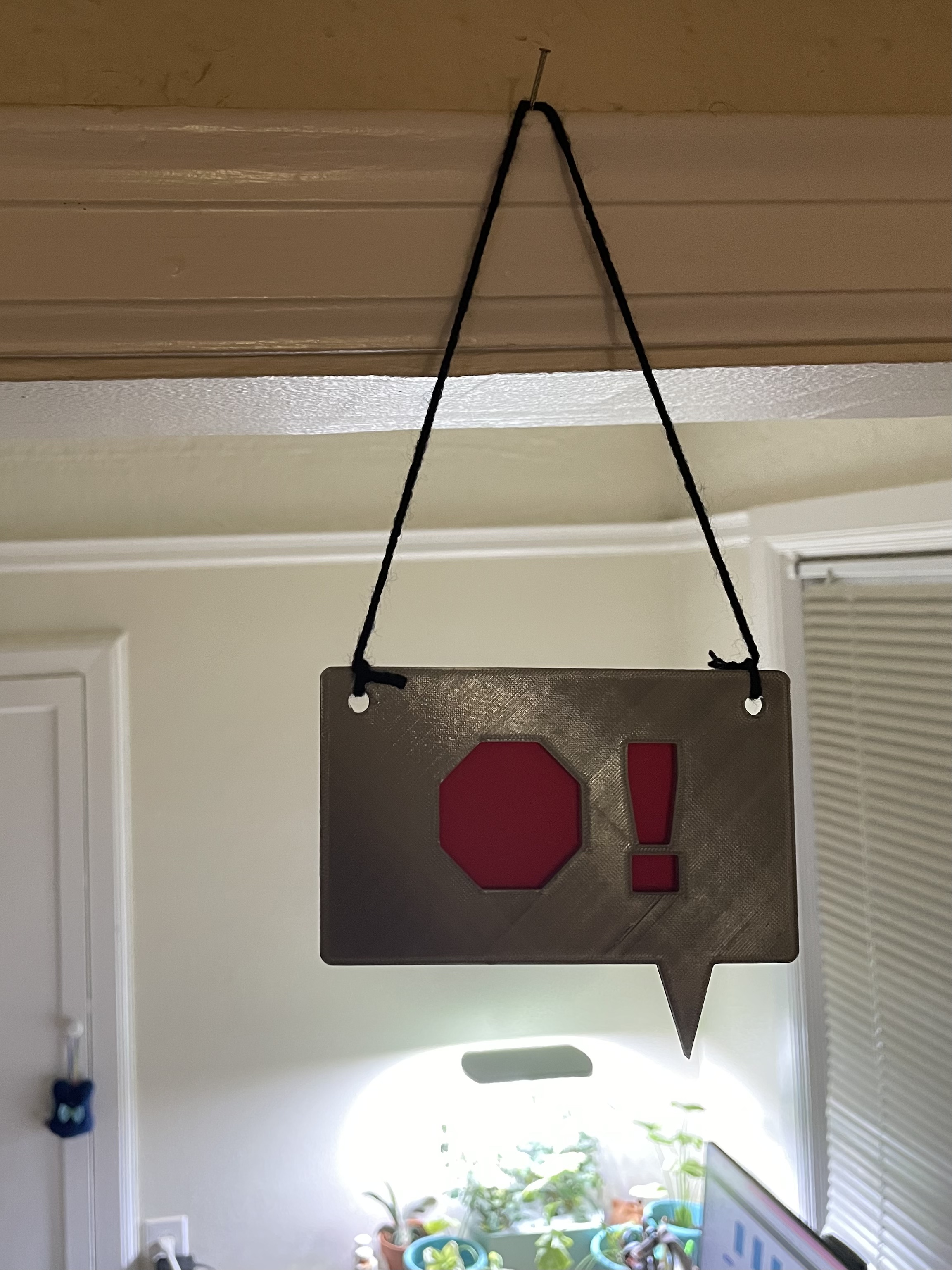 Stop Sign for when I'm on Calls by z123carleigh | Download free STL ...