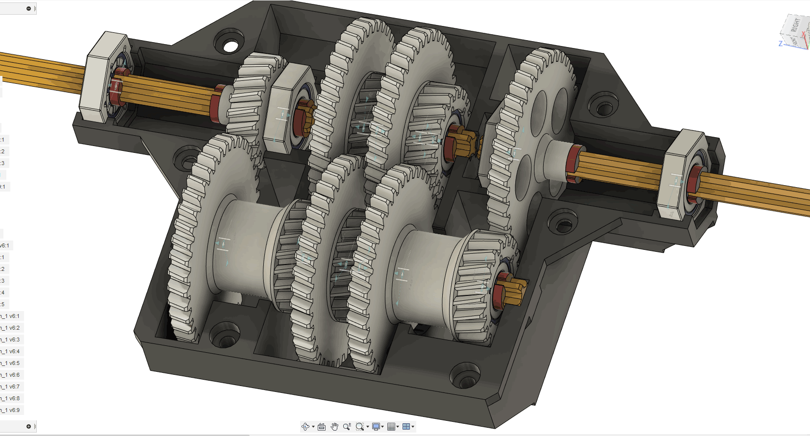 3D bearing 22*26*7 application reference gear box par 4XS | Téléchargez ...