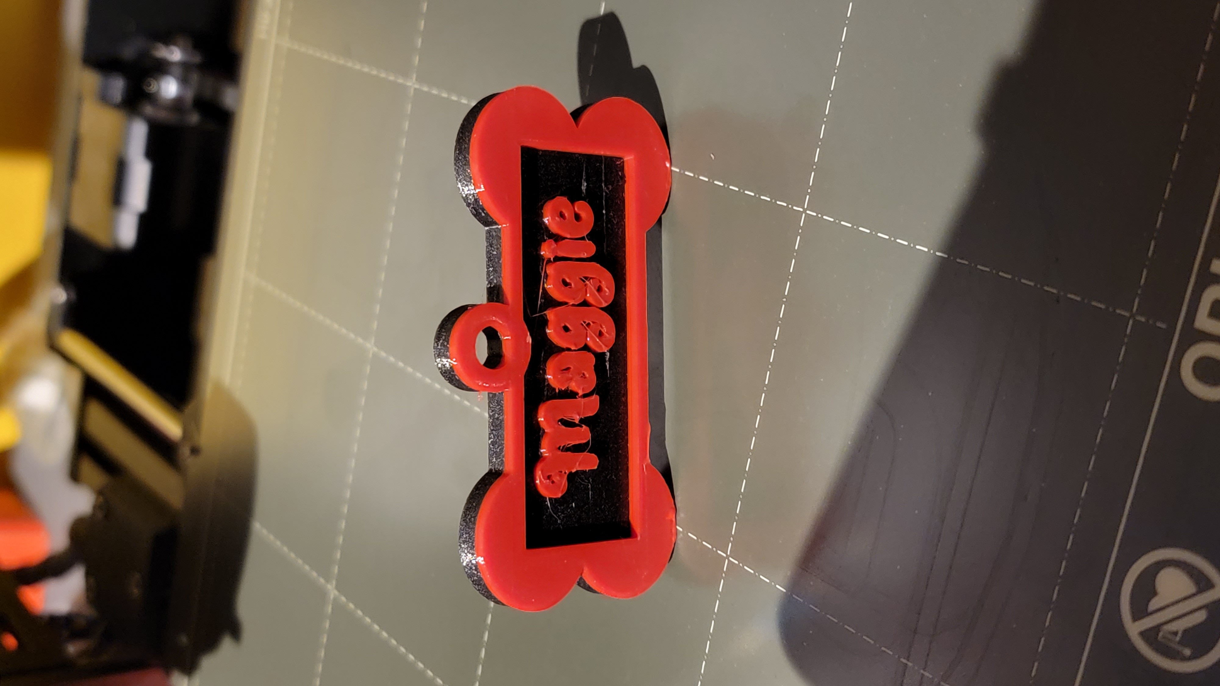 Simple dog tag by Bullseye3d | Download free STL model | Printables.com