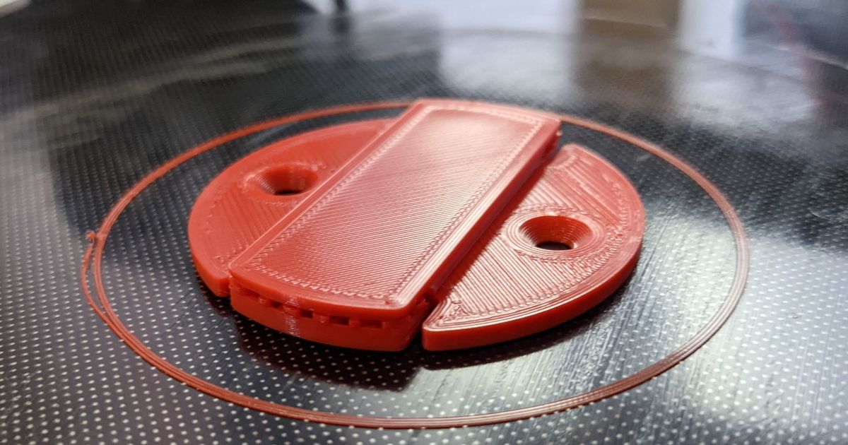 Yi Dome Camera Mount by Droid3D | Download free STL model | Printables.com