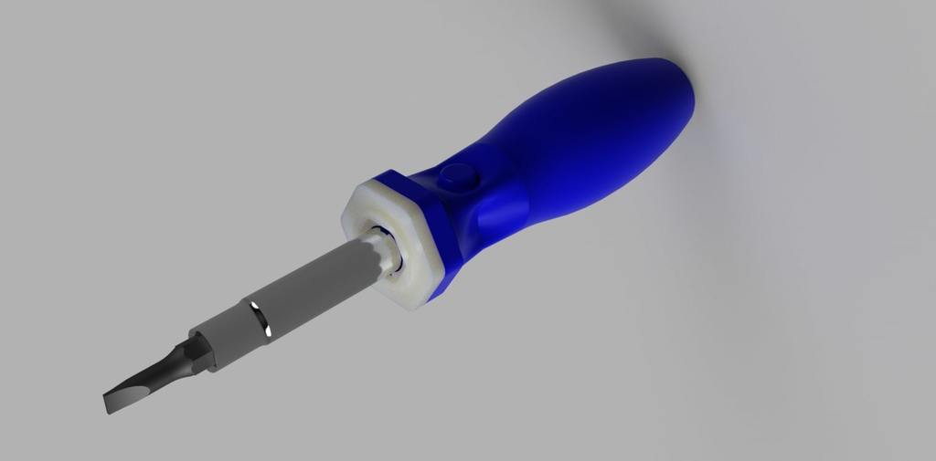 Screwdriver assembly by Delta Protogen | Download free STL model ...