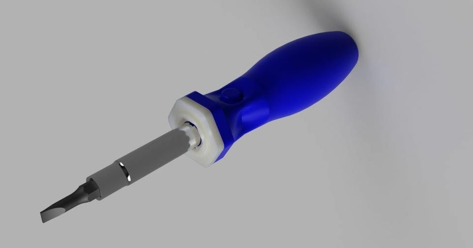 Screwdriver assembly by Delta Protogen | Download free STL model ...