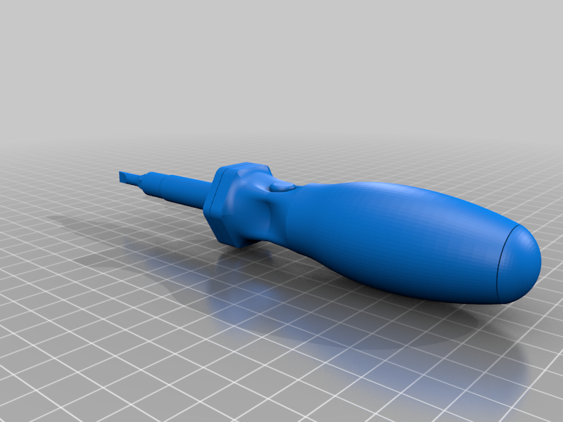 Screwdriver assembly by Delta Protogen | Download free STL model ...