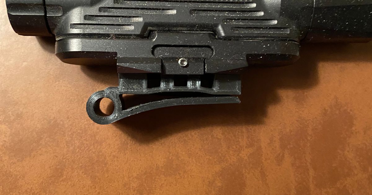 Picatinny Belt Clip by Printy McPrintface | Download free STL model ...