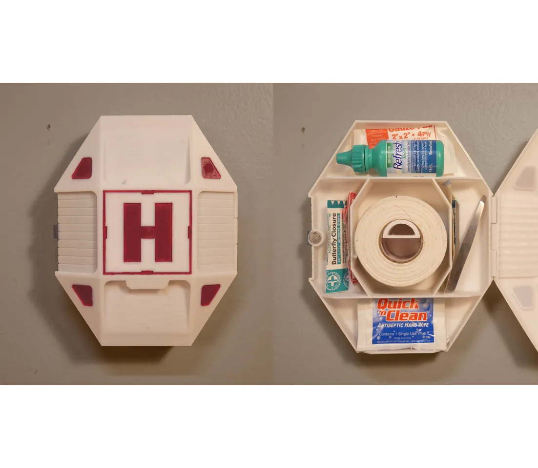 Halo Health Pack First Aid Kit by morleykert | Download free STL model ...