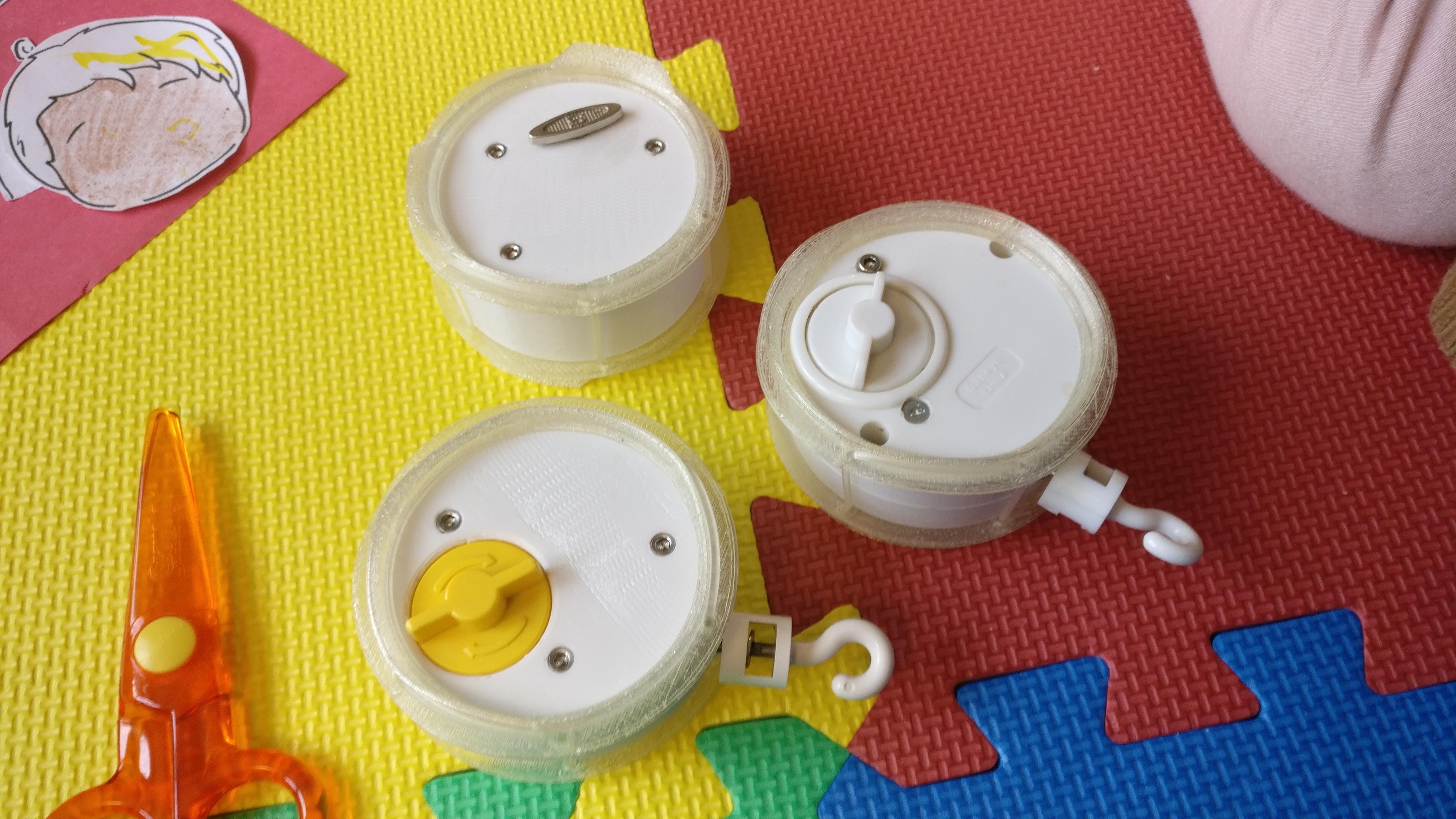 Music box shell, enclosure for sankyo wind-up clockwork by Larry Guo ...