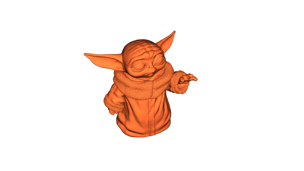 Din Grogu by Referentiel | Download free STL model | Printables.com