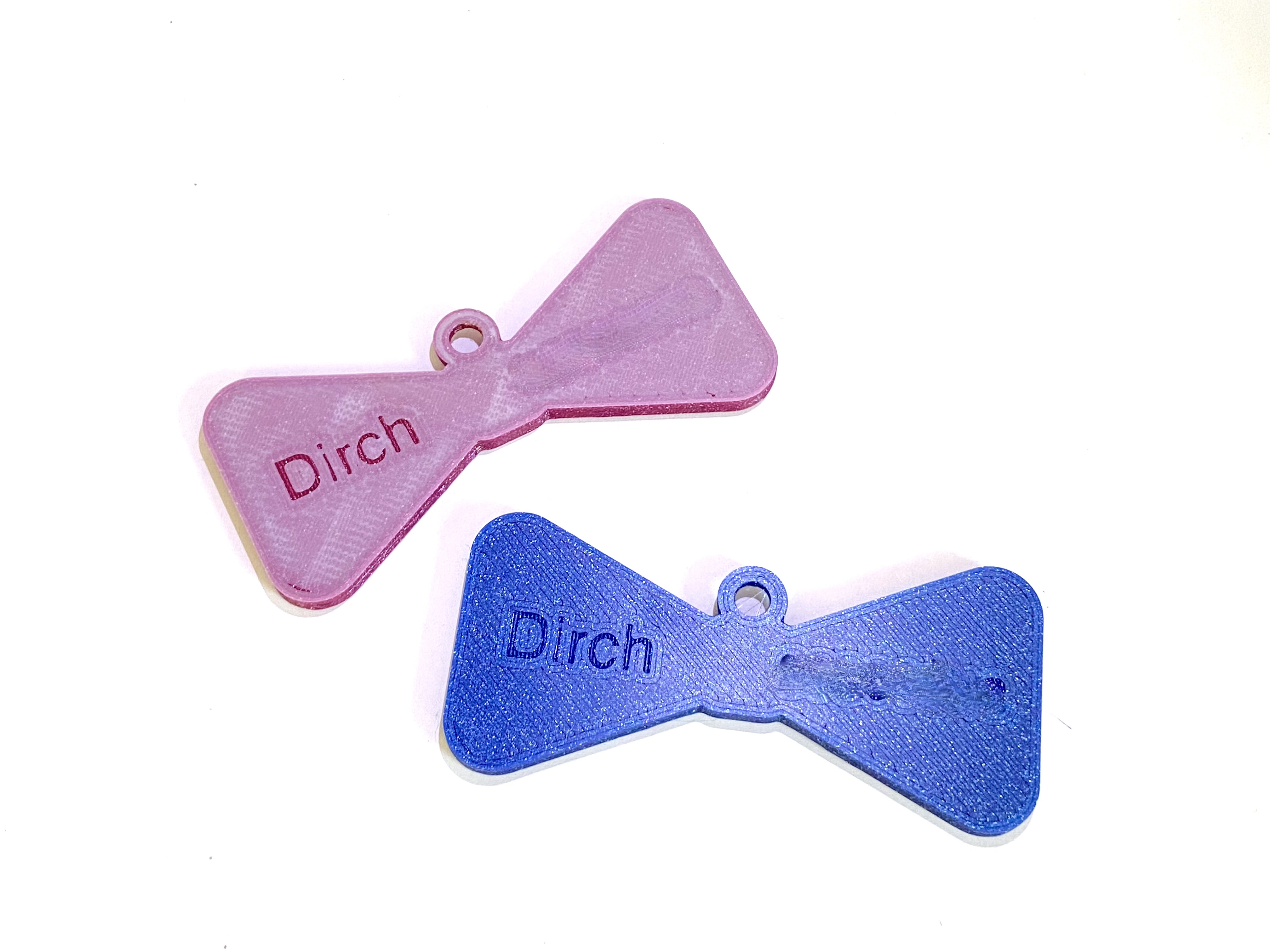 Customizable Bowtie Dogtag (For dogs with style!) by GlennovitS 3D ...