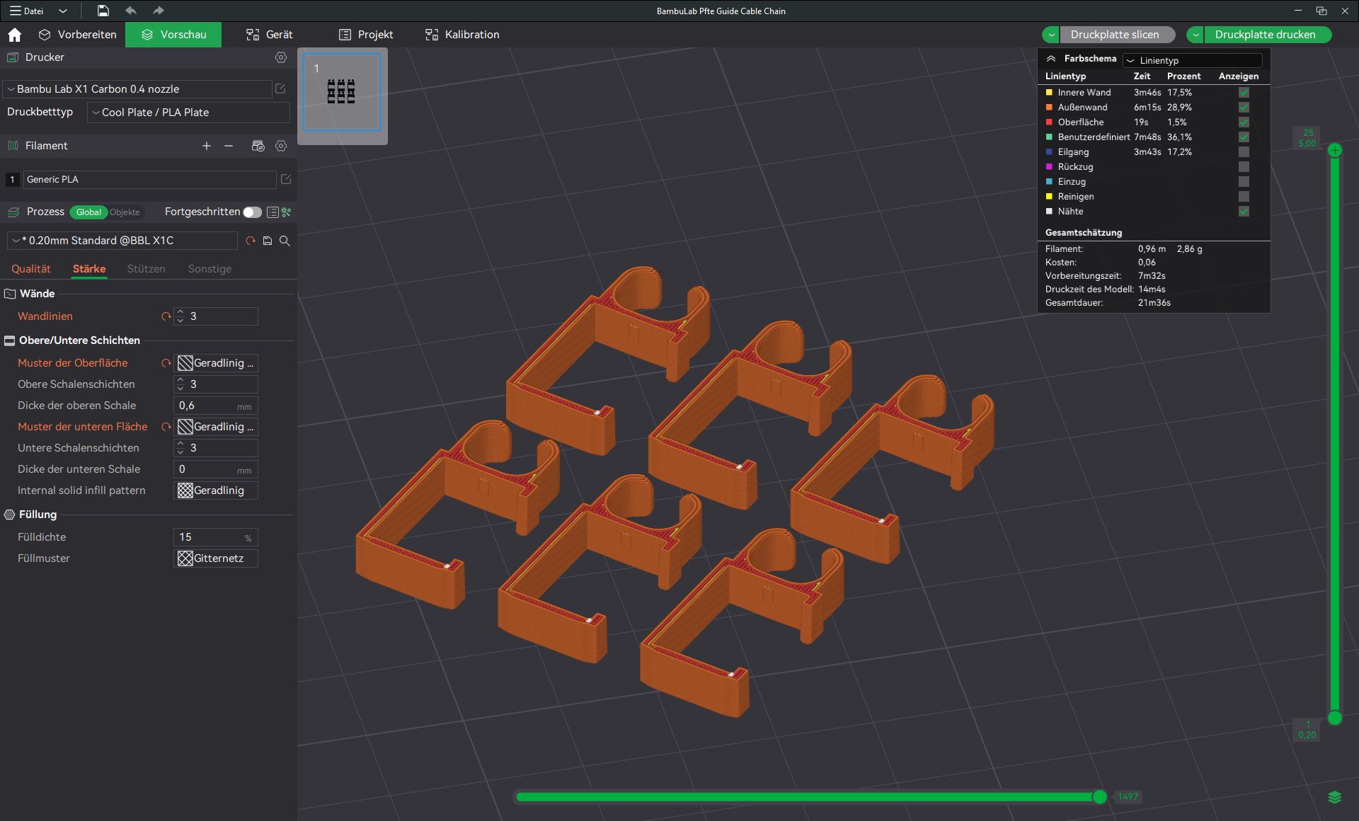 Bambulab Cable Chain Clip P1p X1c Pfte Guide Updated By Jack Siegel